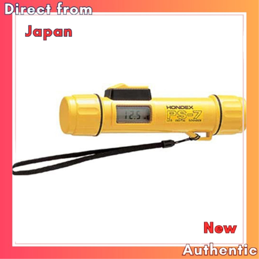 HONDEX Portable Ultrasonic Depth Sounder PS-7 ,Float sensor included ...
