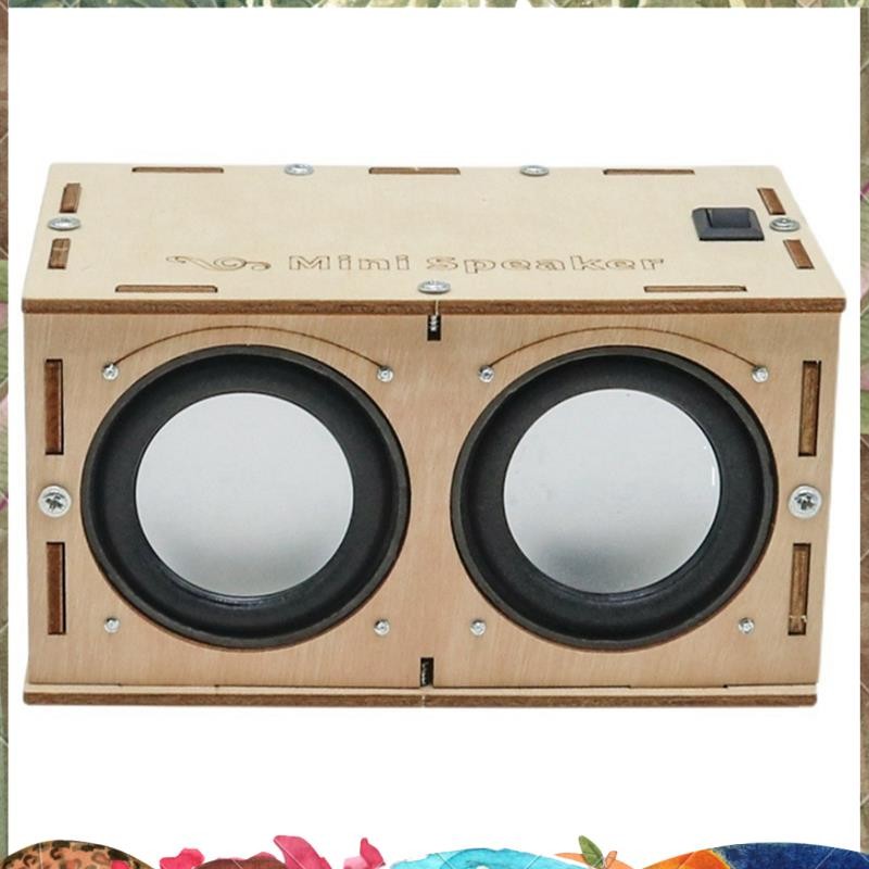 DIY Speaker Box Kit Speaker Science Experiment Electronic Sound ...