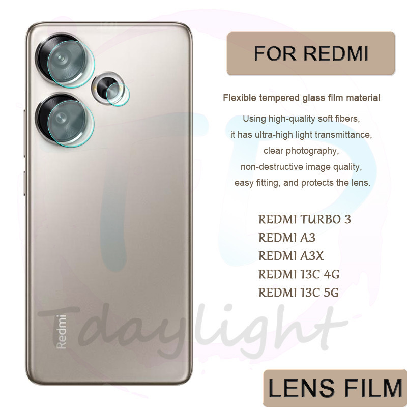 Redmi Turbo 3 Camera Lens Protection For Redmi A3 A3X 13 4G 12 5G 2024 ...