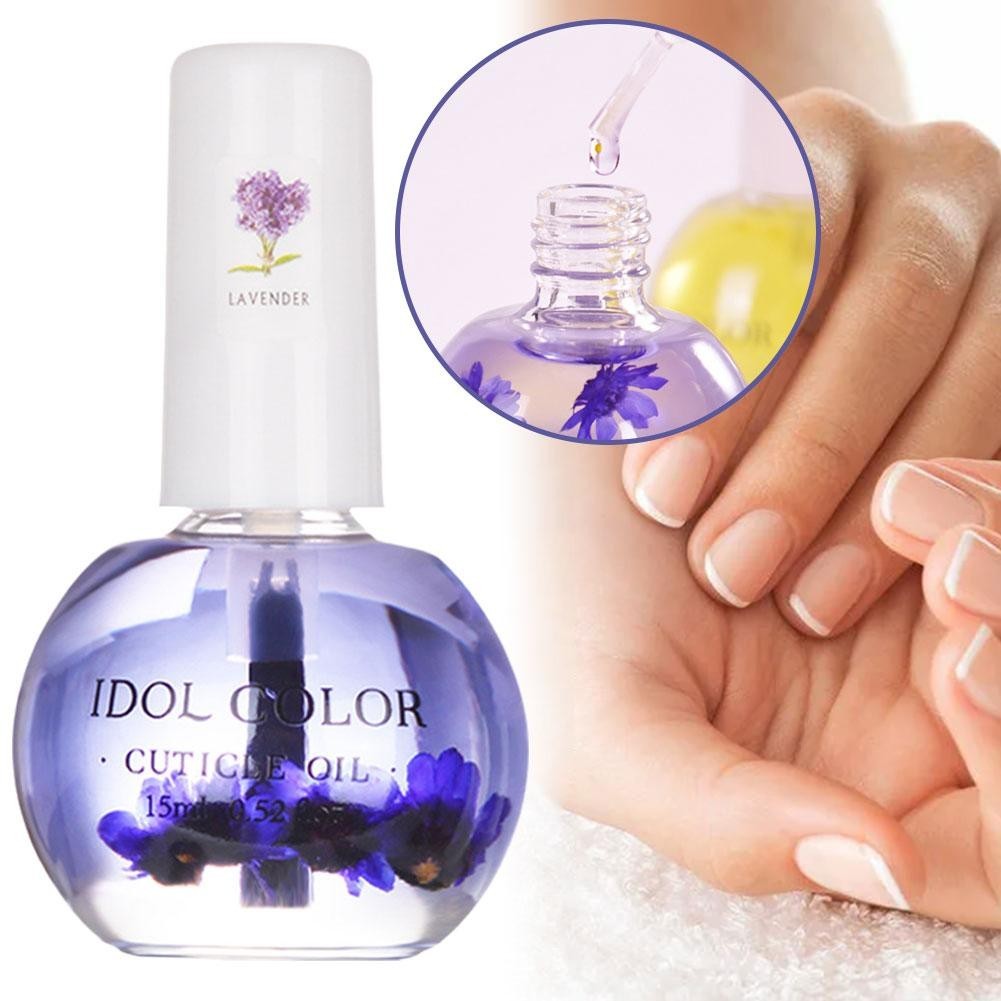 Flowers Nail Nutrition Cuticle Oil Dried Flowers Softener Nutritional ...