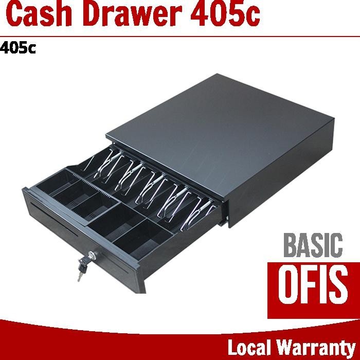 Heavy Duty POS Cash Drawer with Coin Tray Removable RJ11 Key Lock ...