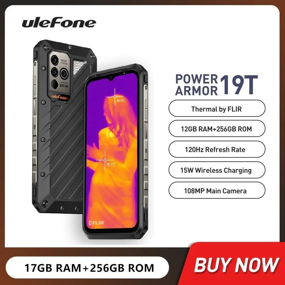 Ulefone Power Armor 19T Rugged Smartphones 17GB+256GB Android 12 Mobile ...