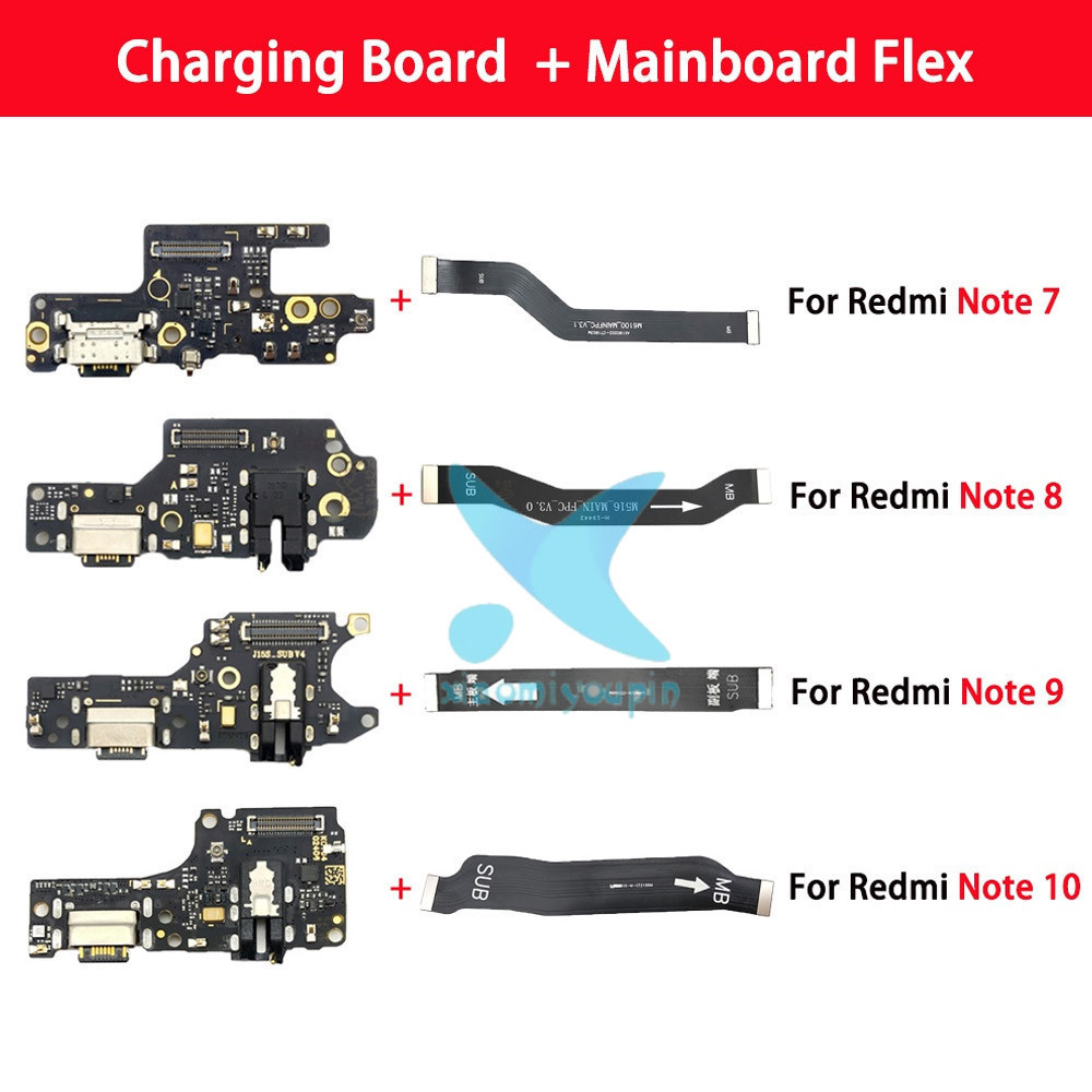 USB Charging Port Dock Board Connector Motherboard Flex Cable For Redmi ...