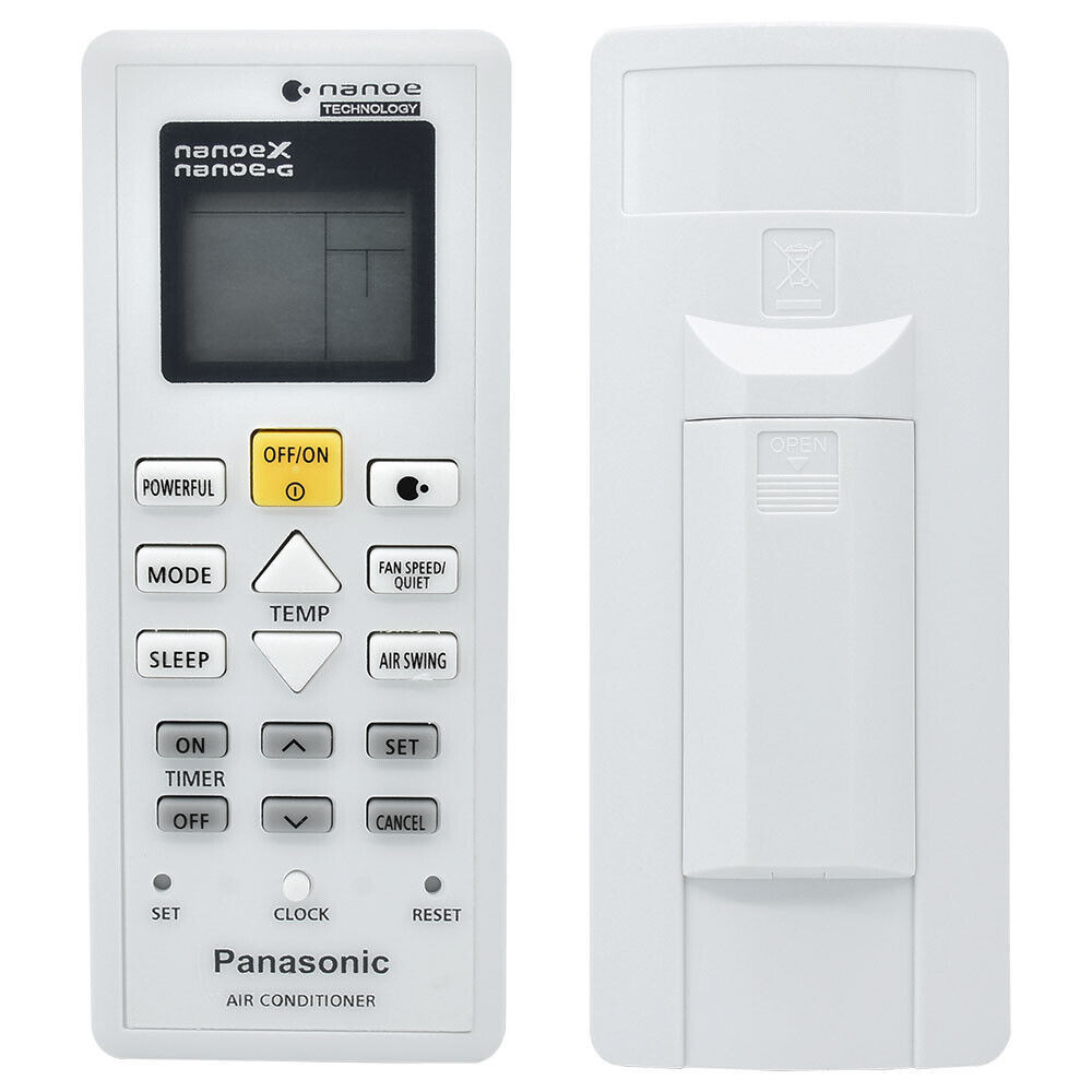New For Panasonic Inverter Air Conditioner Remote Nanoe-G Nanoe-X ...