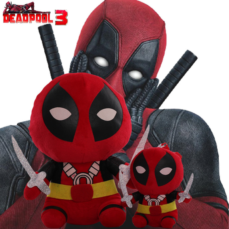 Cartoon Anime Deadpool Spider stuffed Doll Soft Superman Plush Toys For ...
