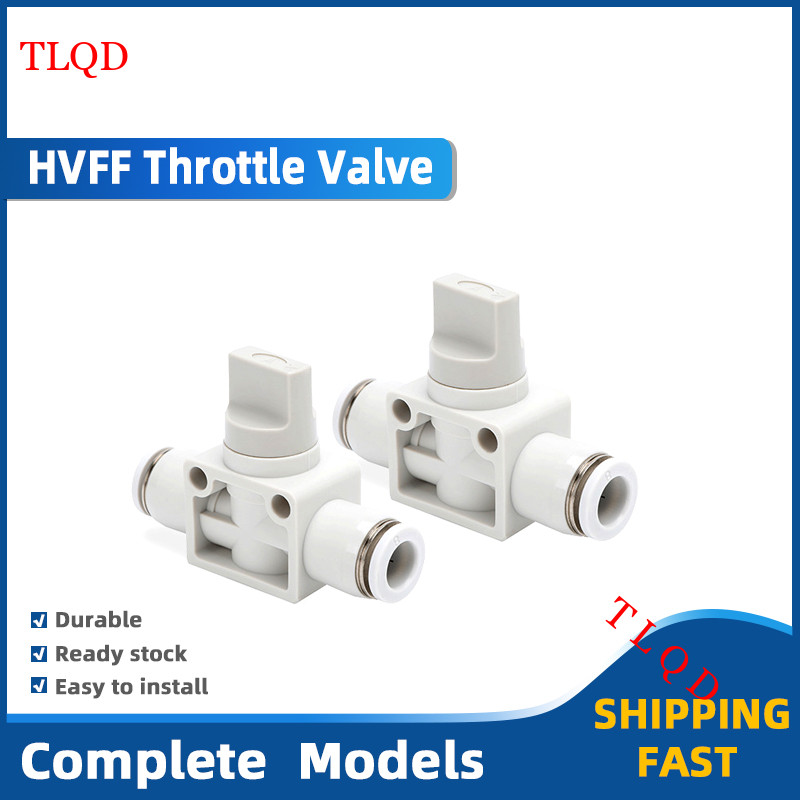 Hvff Pneumatic Component Quick Connector Trachea Manual Valve Switch Pipe Manual Valve Air ...