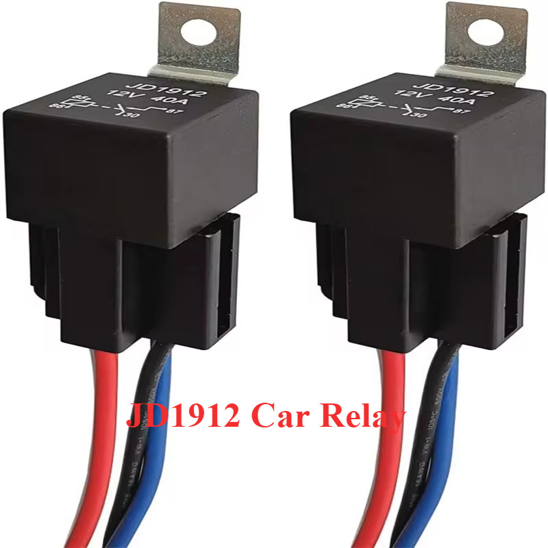 1Set JD1912 Car Relay JD1912 40A 4Pin 12V/24V/36V/48V/60V/72V ...