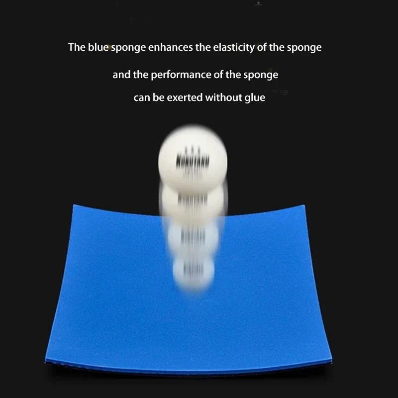 KOKUTAKU BLUE RAY Table Tennis Rubber Blue Sponge Fast Attack Loop ...