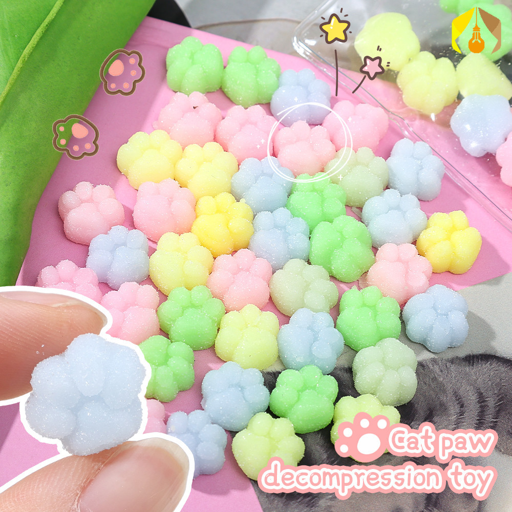 New Models Small Cat Paw Cute Pink Cat Foot Slow Rebound Wet Soft ...