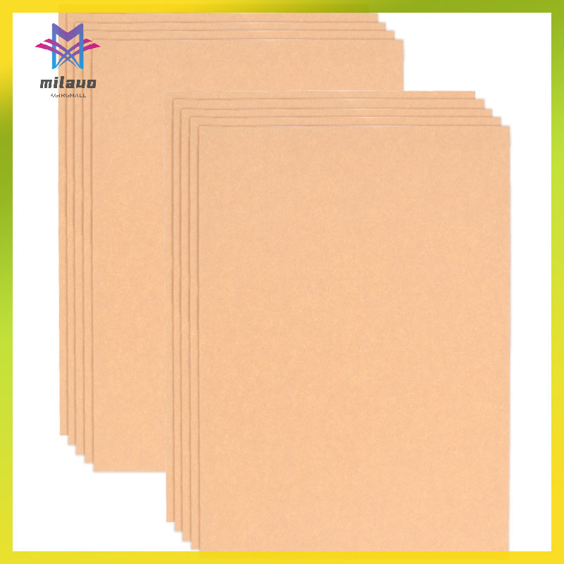100 Sheets Kraft Paper Hard Cardboard Art Painting Sketch Kindergarten ...