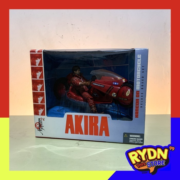 Mcfarlane DC Akira Deluxe box - Akira kaneda+Bike motorcycle (RARE) | Shopee Philippines