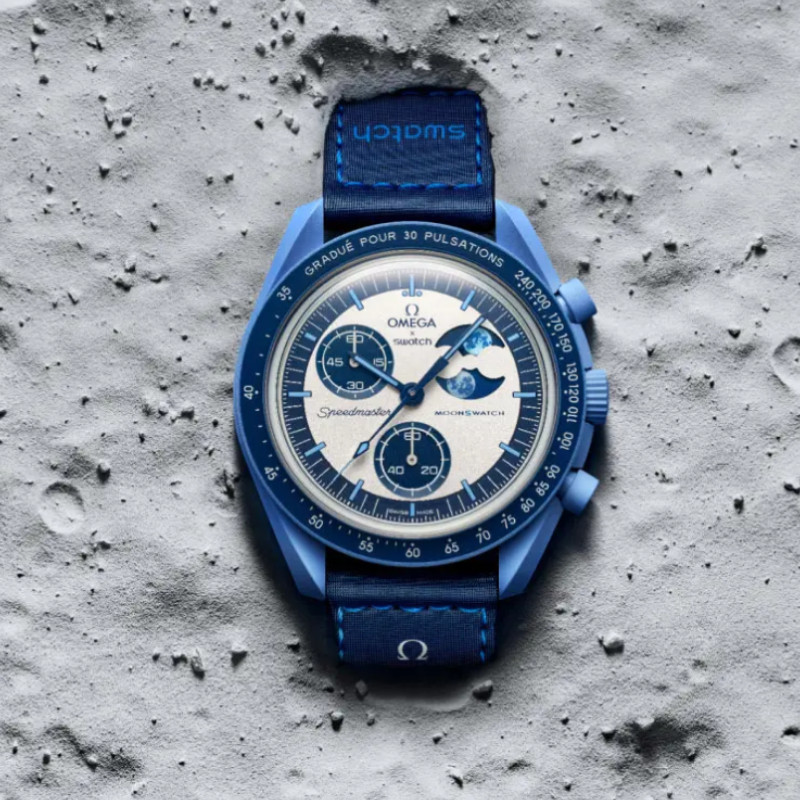 Super Blue Moon Watch Man Sports Watch Earth-Lava Series Watch With Box ...