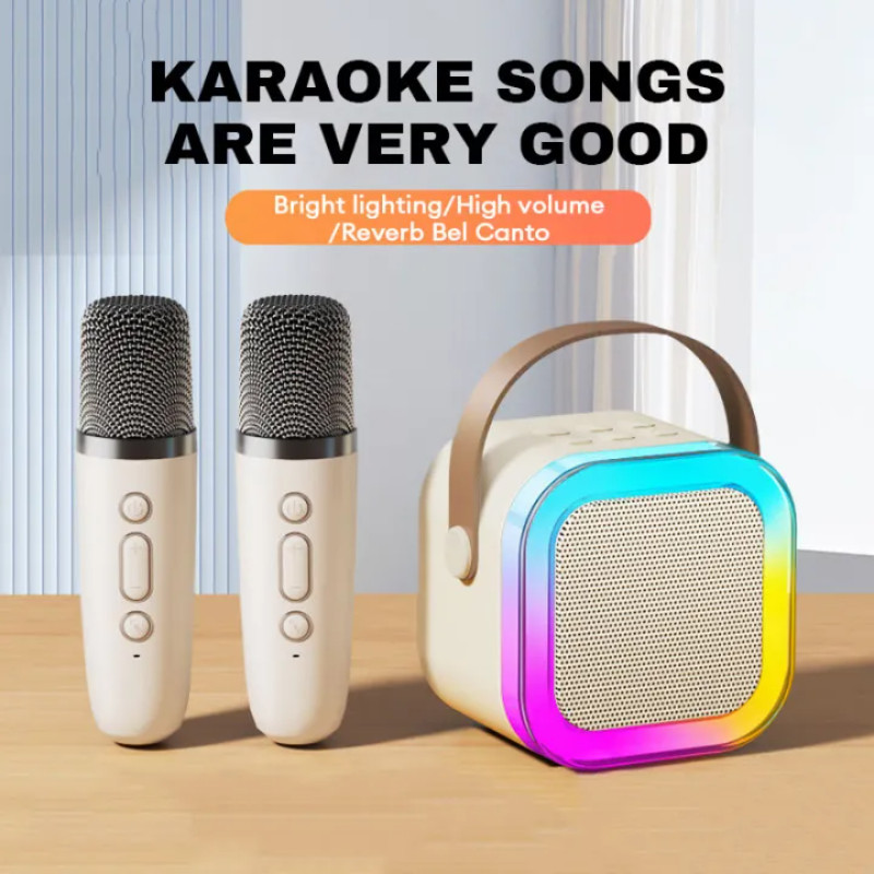 Portable Microphone Audio Integrated Microphone Home Karaoke Wireless ...