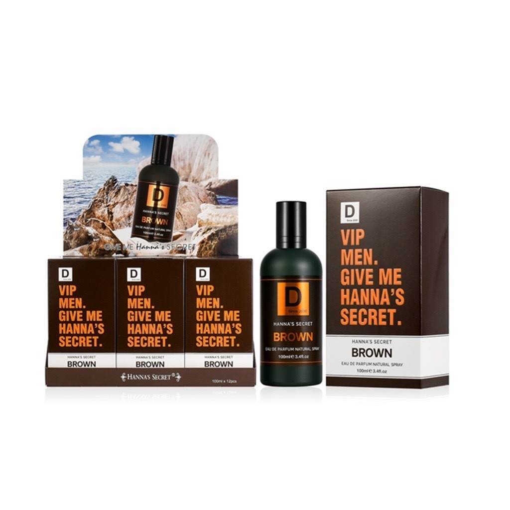 VIP MEN. GIVE ME HANNA'S SECRET PERFUME 100 ML ( 1 PCS ) | Shopee ...