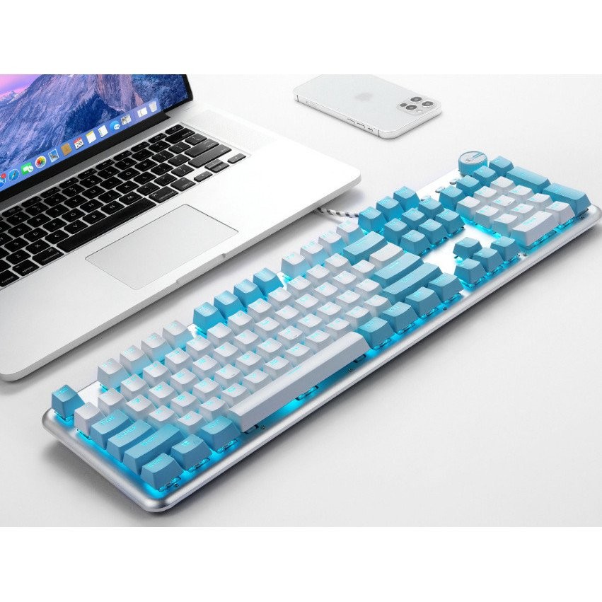 TechnologyK901Steampunk Mechanical Keyboard Green Axis E-Sports ...