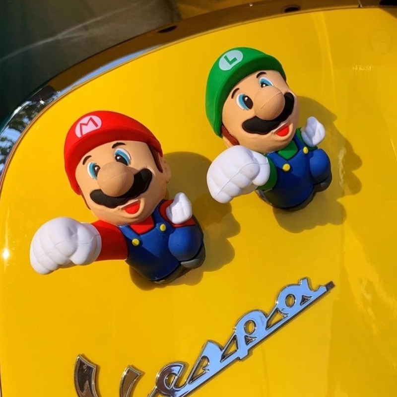 Personalized Super Mario E-Bike Stickers Three-Dimensional Stickers ...