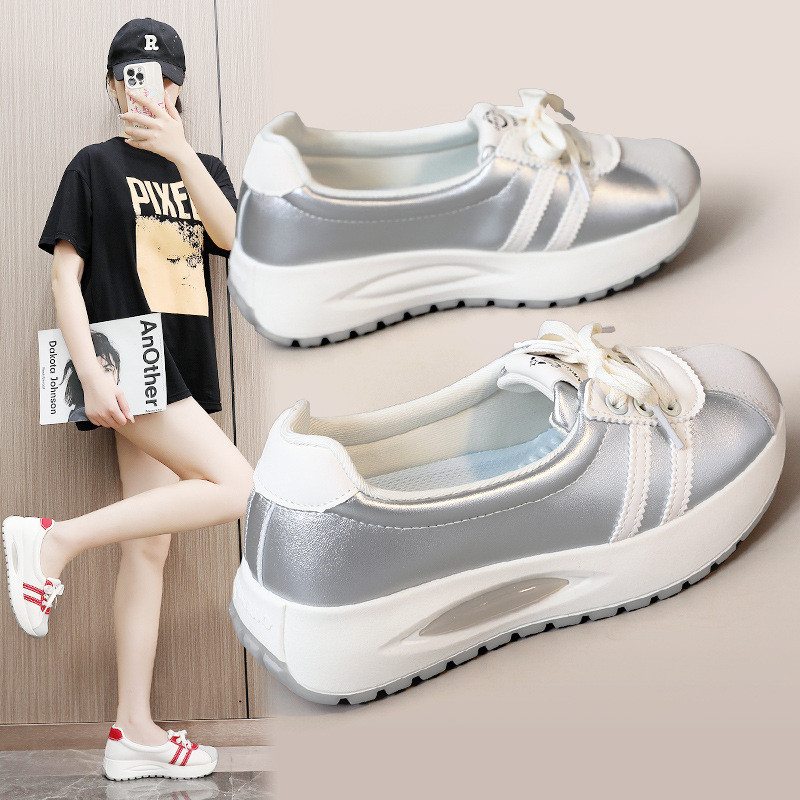 Korean Version White Shoes All-Match Women's Shoes Student Casual Shoes ...
