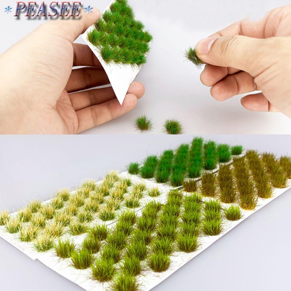 [PEASEE] Grass Tuft Handmade Material Miniatures Simulation Turf ...