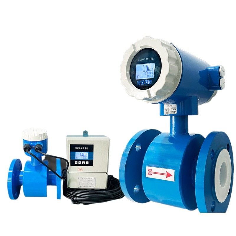 Electromagnetic Flowmeter Sewage Liquid Acid and Alkali Electronic Digital Display Pipeline High ...