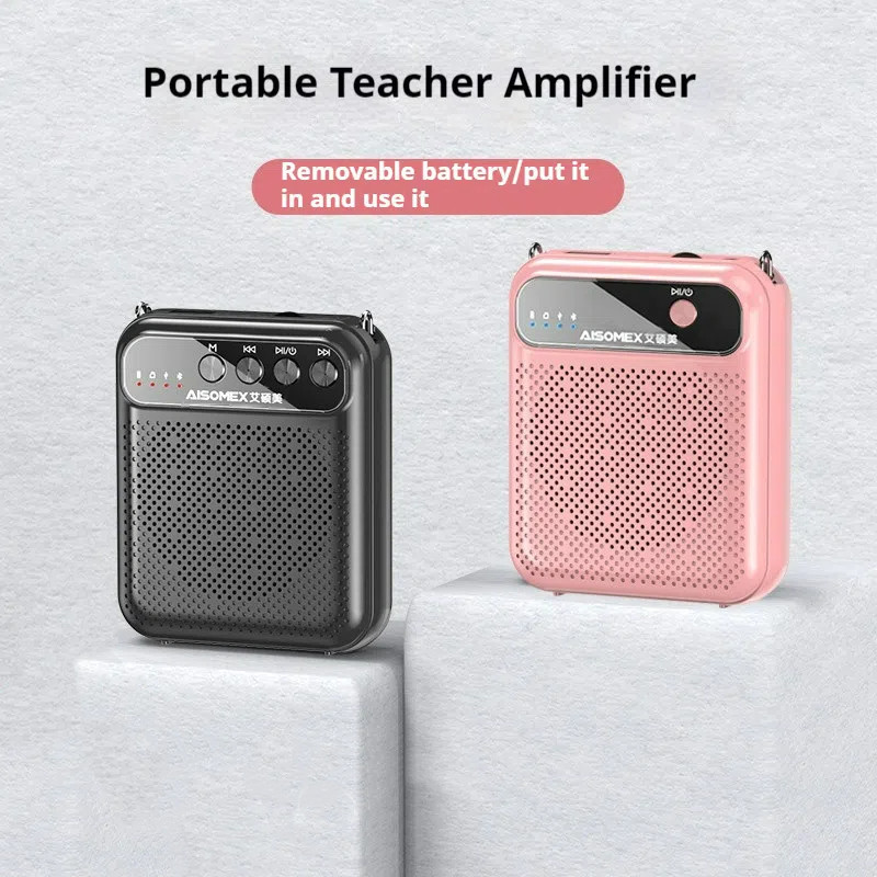 Portable Voice Amplifier With Lapel Mic And Bluetooth Speaker For ...