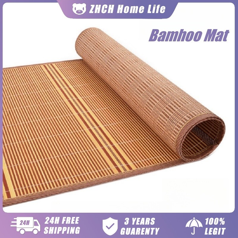 Zhch Bamboo Mat For bed banig Carpet Bed mat Cool Sleeping Native banig ...