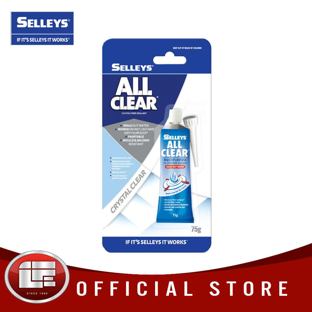 SELLEYS ALL CLEAR SEALANT 75G | Shopee Philippines