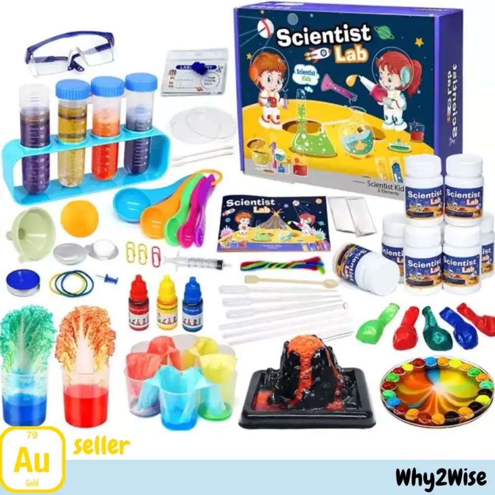 70 Science Lab Experiments Educational Science Kits for Kids Chemistry ...