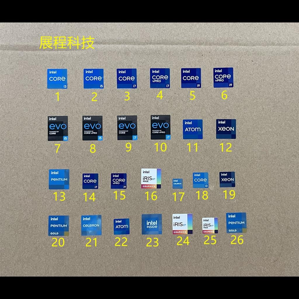 Digital Sticker New Style 11th Generation Label 11 12th Generation ...