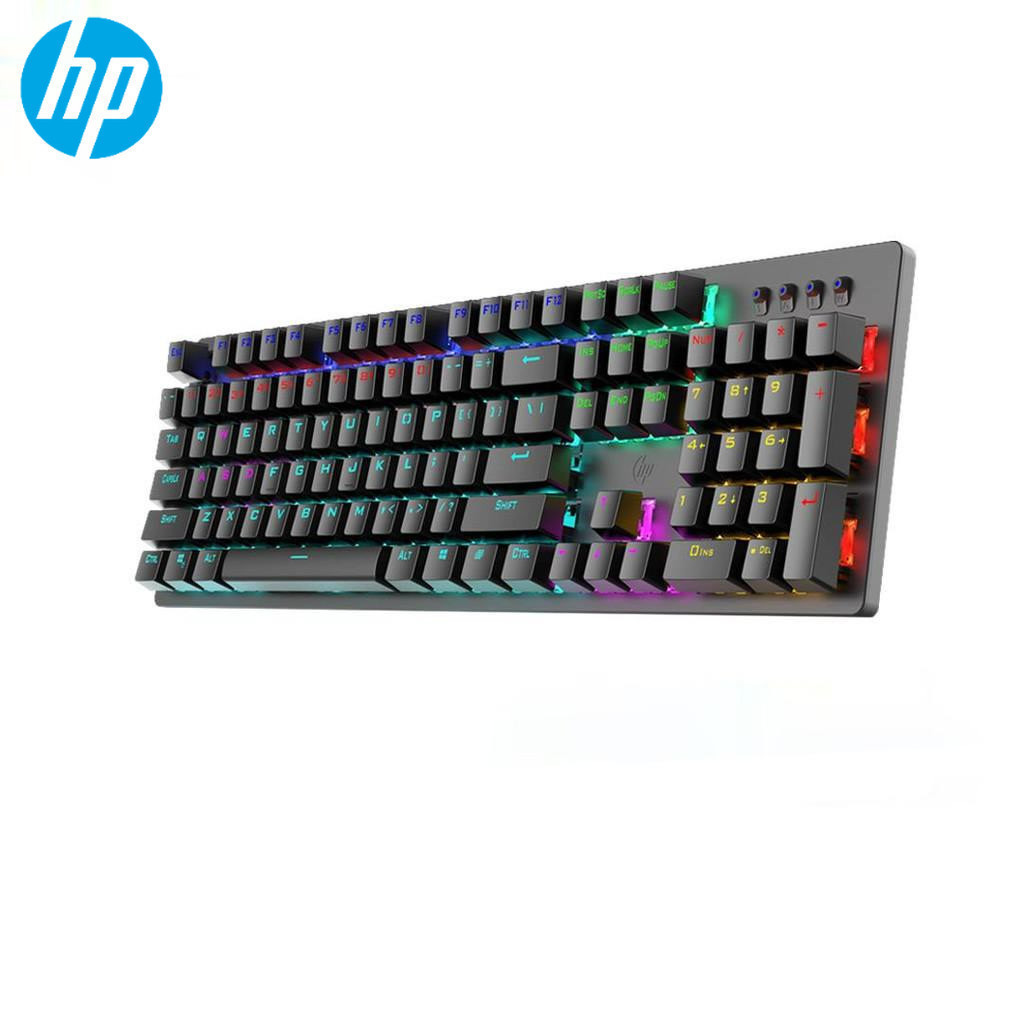 HP GK100F Mechanical Gaming keyboard Hybrid backlight 104 keys 60 ...