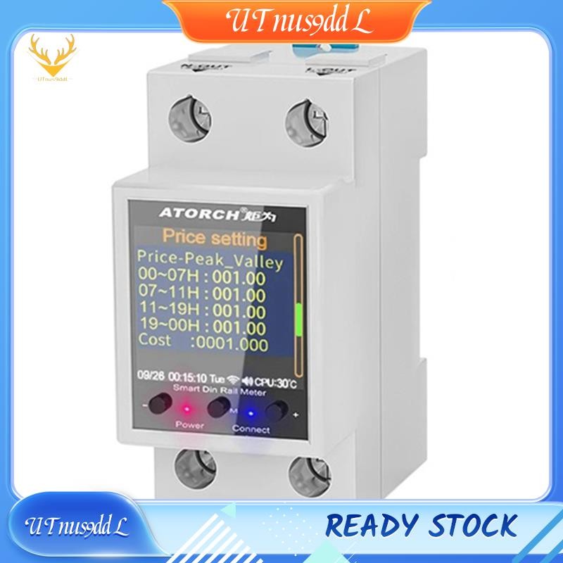[UTnus9ddL] ATORCH GR2PWS Electricity Meter Tuya WiFi Rail Power Energy ...