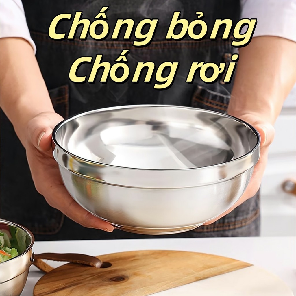 Korean-style stainless steel bowl with 2 layers of insulation - Genuine ...