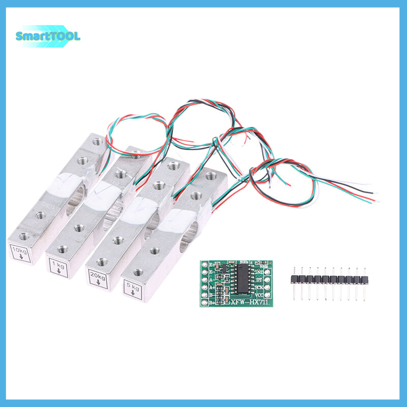 UTZN> 1/2PCS Aluminum Alloy Weighing Pressure Sensor 1KG 5KG 10KG 20KG ...