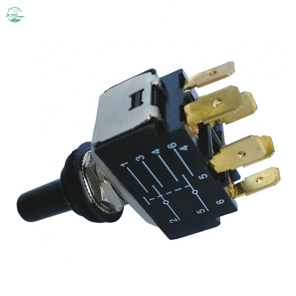 DPDT Toggle Switch Current Rating 18A Double Pole Double Throw 6-pin ...