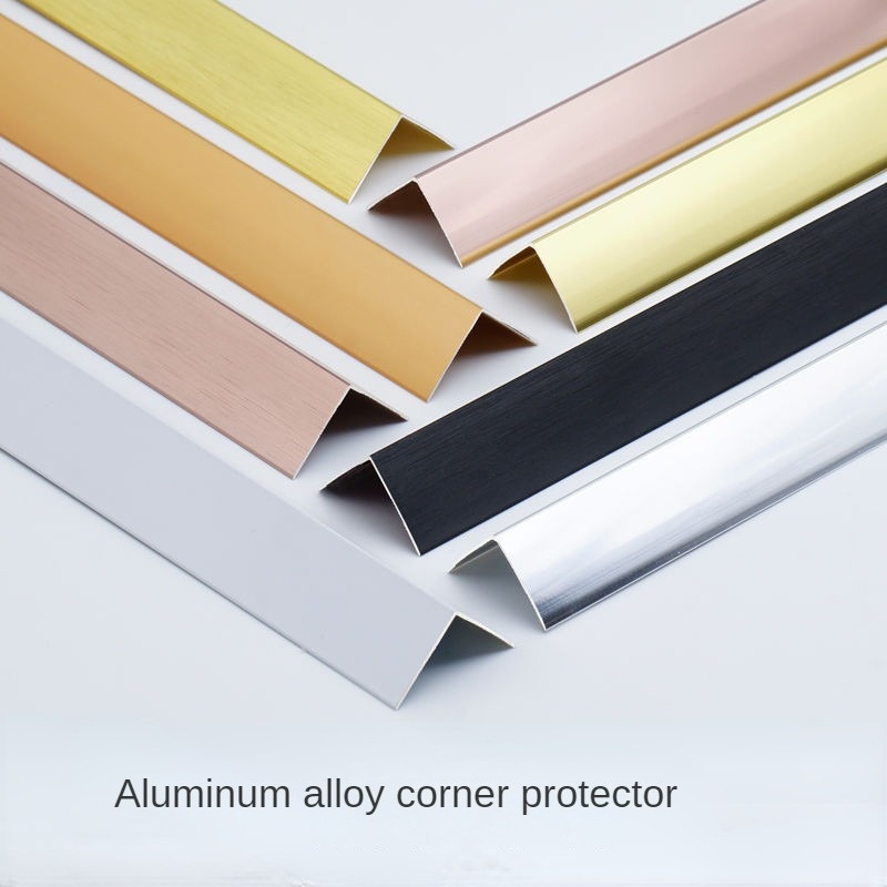 Aluminum alloy corner protection strip Anti-collision strip Corner ...