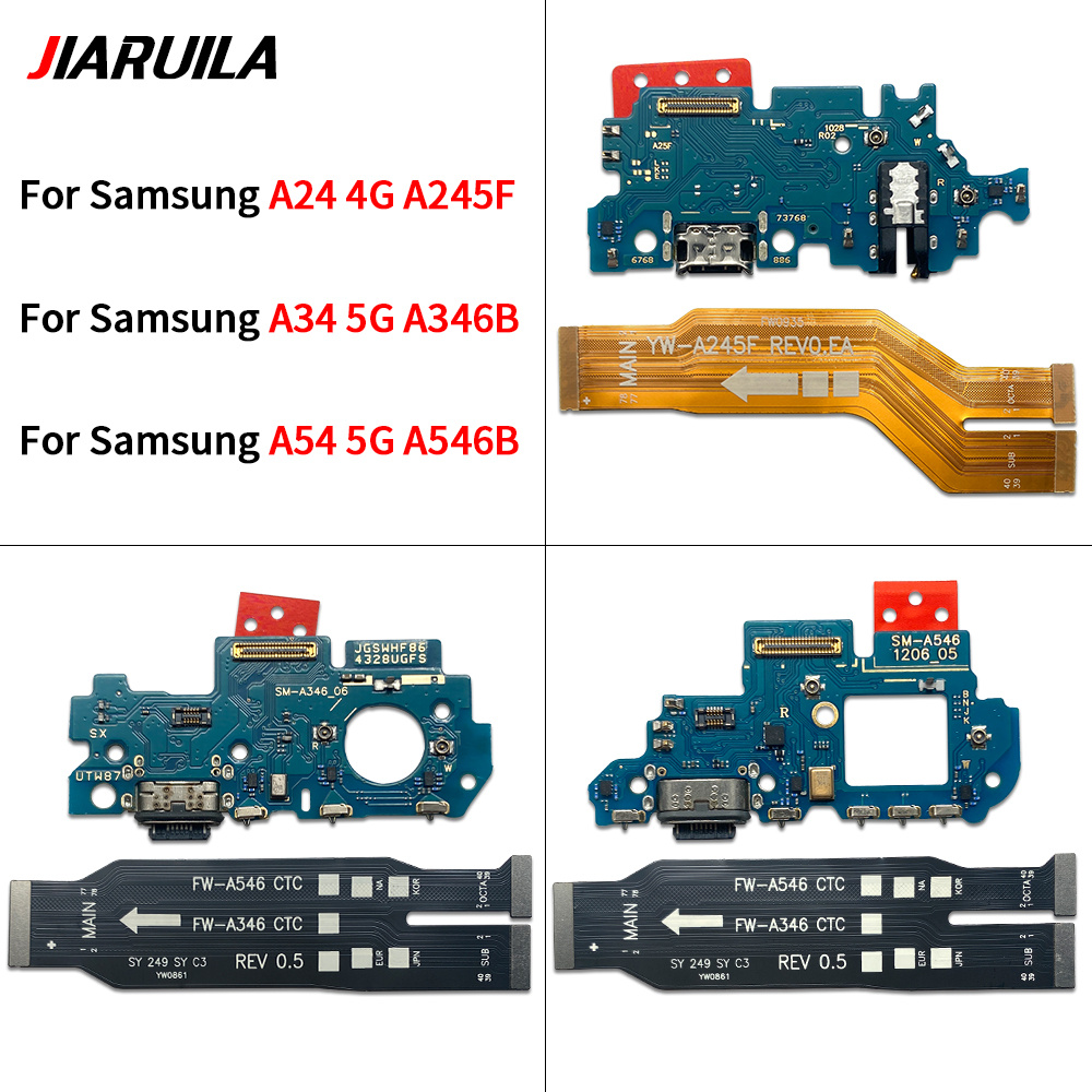 With ic Usb Charging Board For Samsung A24 4G A245F A35 A346B A54 5G ...