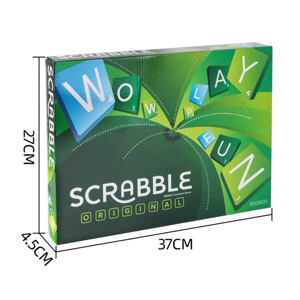 Scrabble Original Board Game 2-4 Players Ages 10+ Classic Word Forming ...