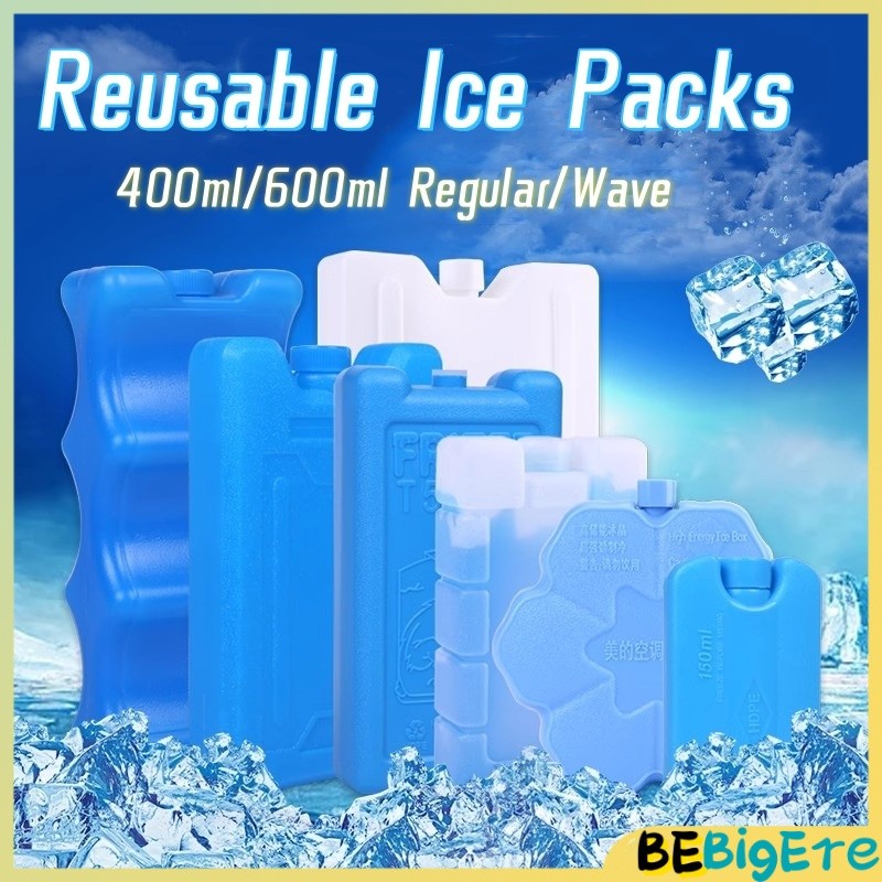 BEre 400ML 600ML Reusable Ice Packs Breastmilk Storage Baby Cooler Bag ...