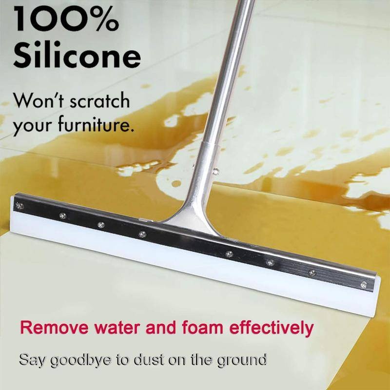 Heavy duty floor scraper silicone rubber scraper floor scraper mop ...