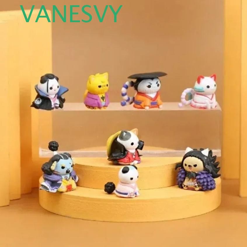 VANESVY Luffy Q Version Figure Toy, 3D Luffy Luffy Cos Cat Model Toy ...