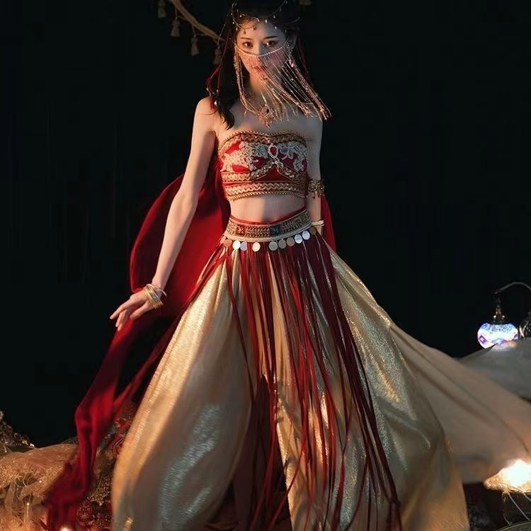 Hanfu Female Exotic Dunhuang Style Dance Flying Ancient Style Elegant ...
