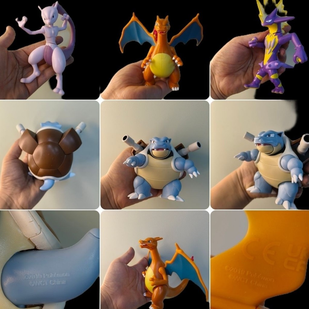 Genie Genuine Pokemon Fire-Breathing Dragon Toy Genie Magic Deformation ...