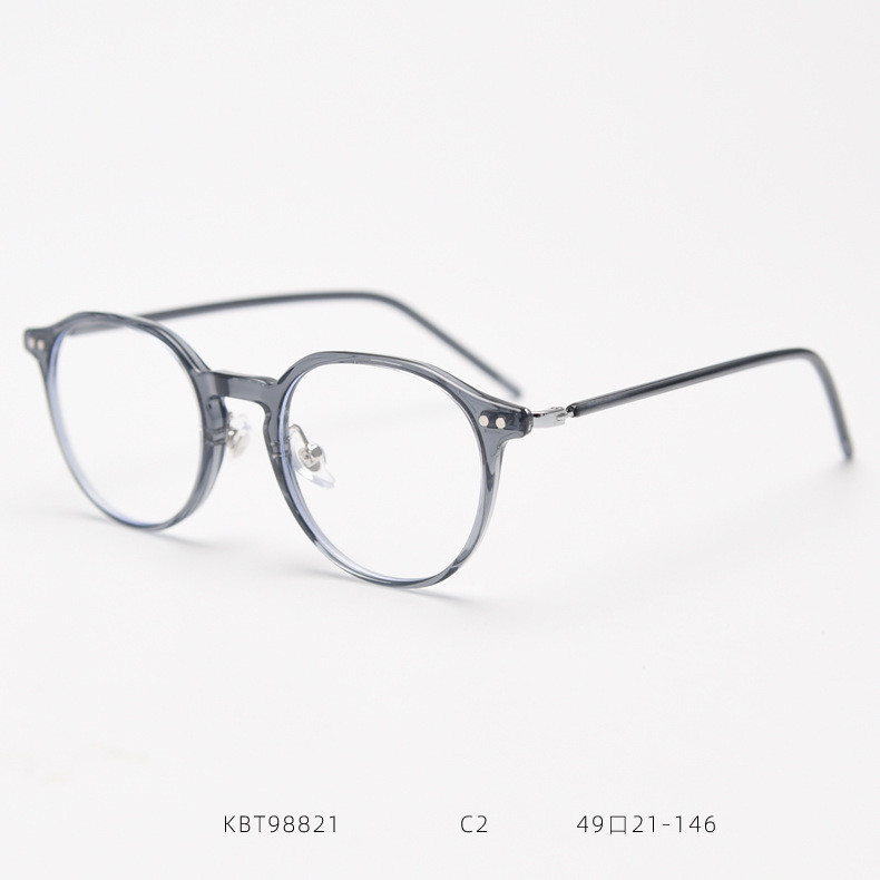 Tr90 Optical Glasses Frames Men Women Thin Frame Eyeglasses Round