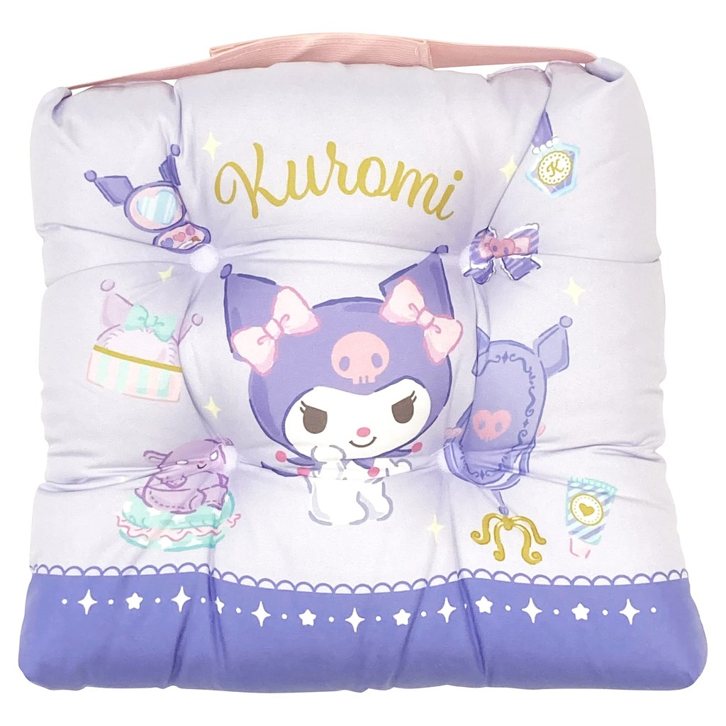MORIPiLO MORISHITA Sanrio Kuromi-chan Cushion Chair Cushion 30x30cm ...