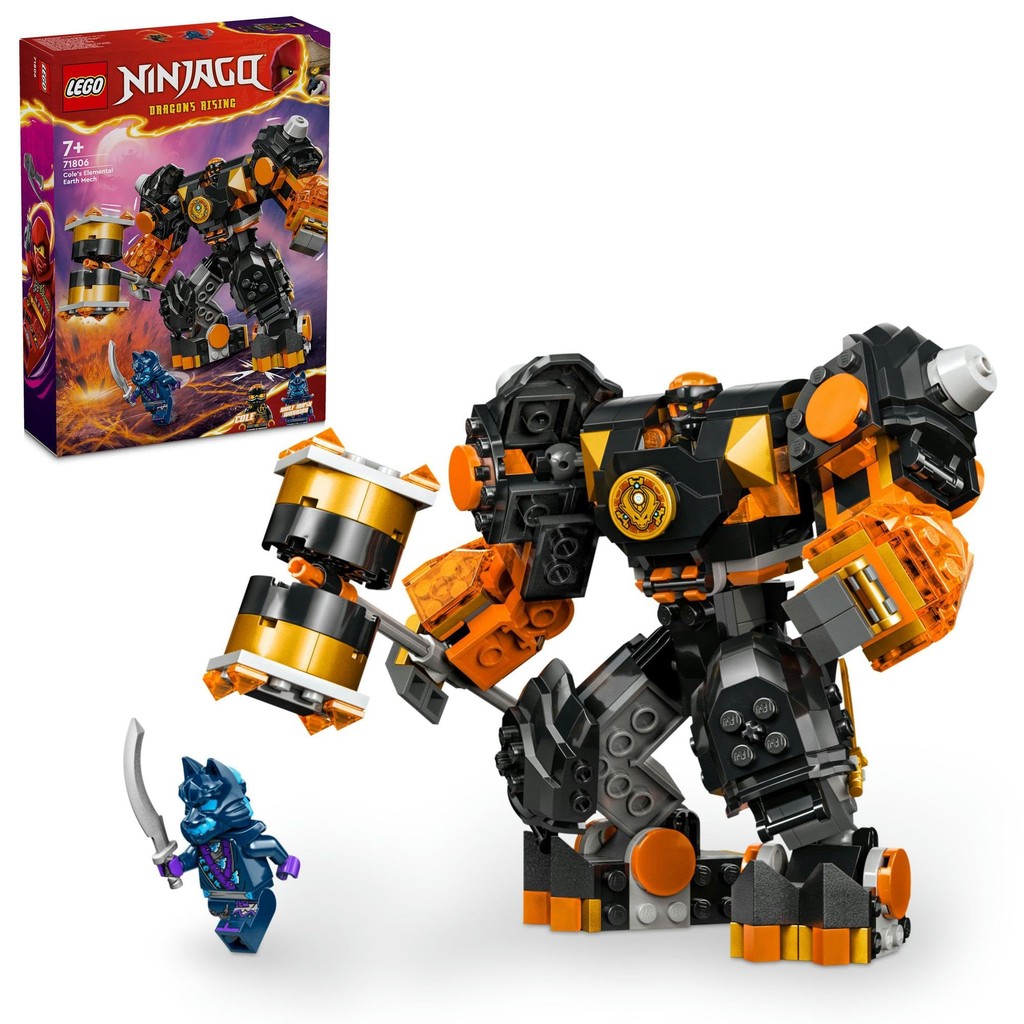 LEGO Ninjago Cole's Element Power Mecha Suit Toy Toys Toys Toy Blocks ...
