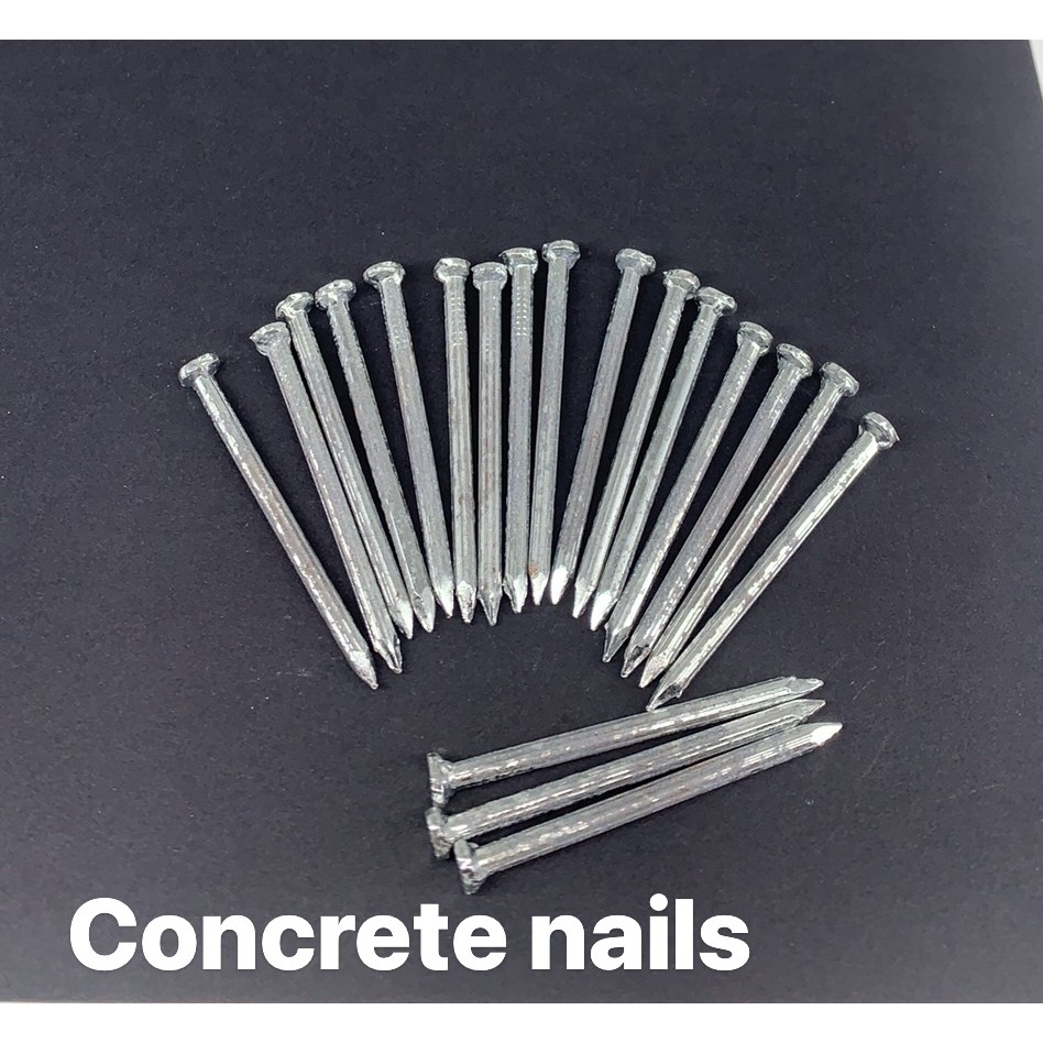 1000g (1kg) CONCRETE MASONRY NAILS 2INCHES 2-1/2INCHES 3INCHES 4INCHES ...