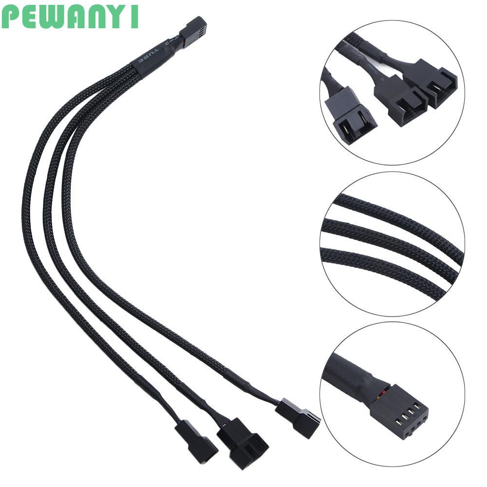 PEWANY1 4 Pin Extension Cable CPU Snakeskin Cable Cooling Fan Cable ...