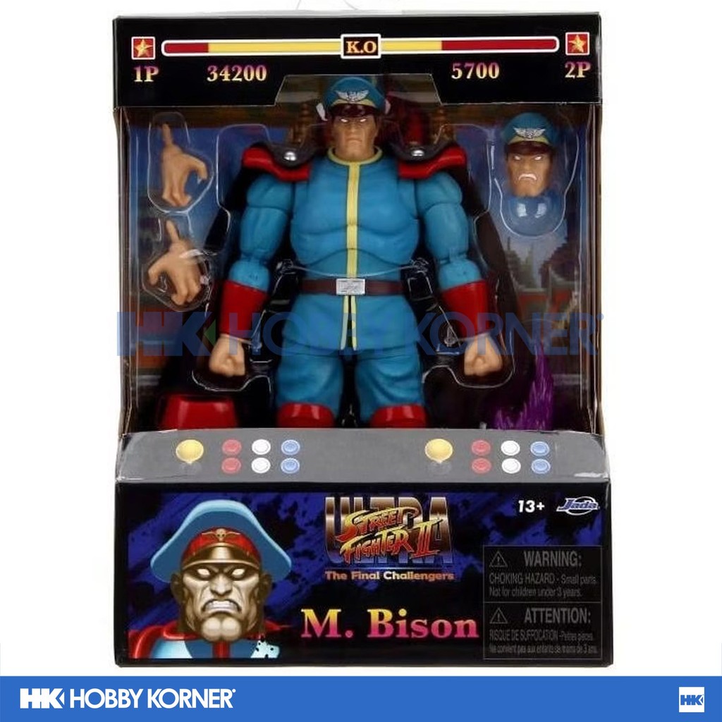 (PRE-ORDER - BBTS EX) JADA TOYS JD36107 6 Inch Scale M. Bison (Player 2 ...