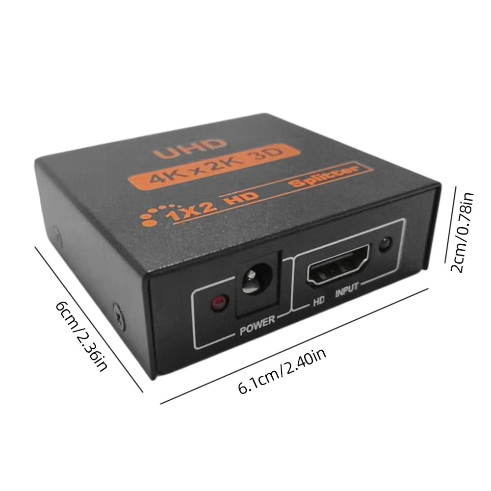 1080p 1 In 2/4 Out Splitter Amplifier 4K 30HZ Screen Splitter HDTV HDMI ...