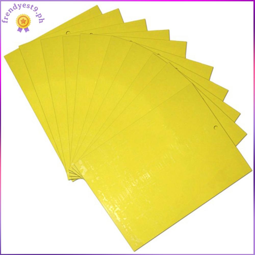 [frendyest9.ph] 50/100Pcs Fly Stickers Double Sided Flying Insect ...