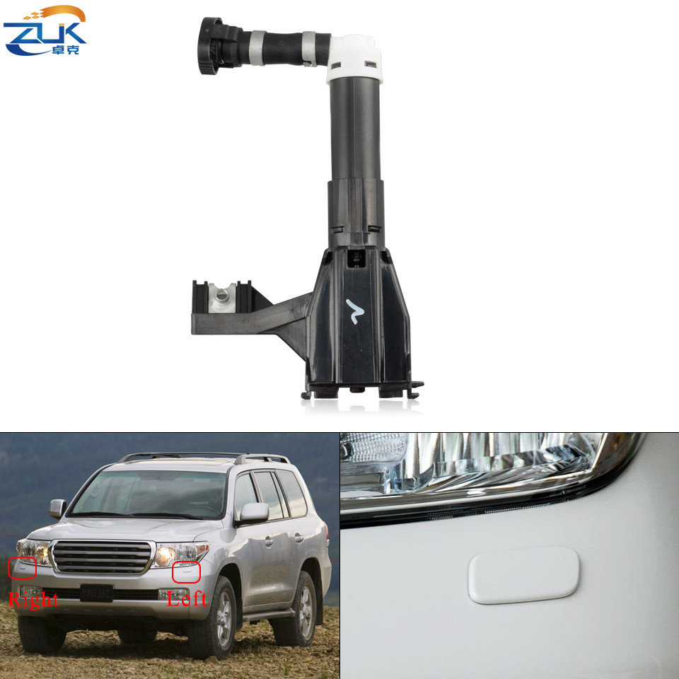 ZUK Front Headlight Washer Nozzle Headlamp Water Spray Jet For TOYOTA ...